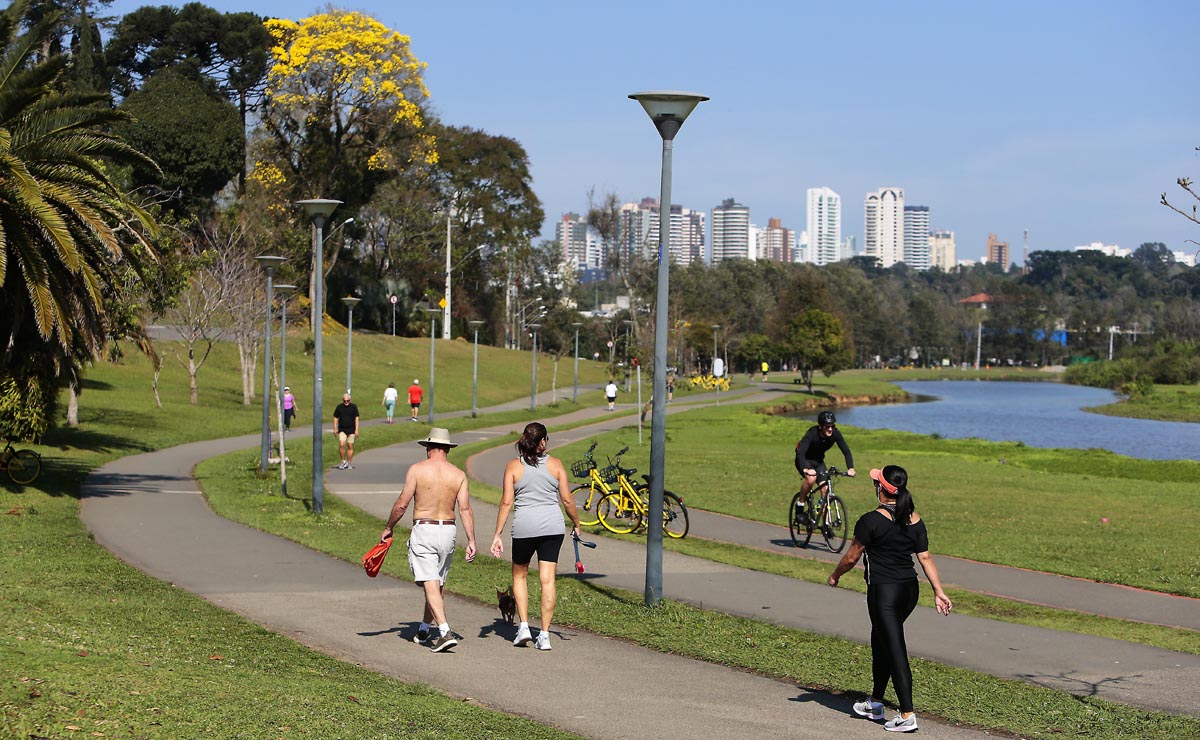 Sete parques de Curitiba pra fazer exercícios e sete dicas para sua saúde