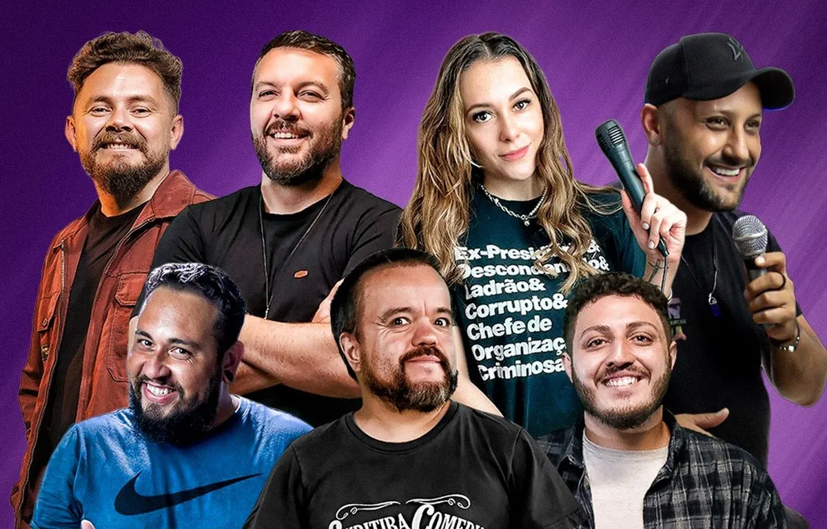 Show beneficente comemora 15 anos do Curitiba Comedy Club