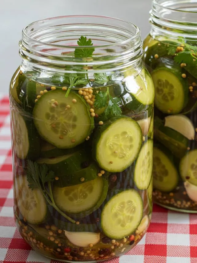 Como fazer o melhor Picles de Pepino Agridoce do mundo