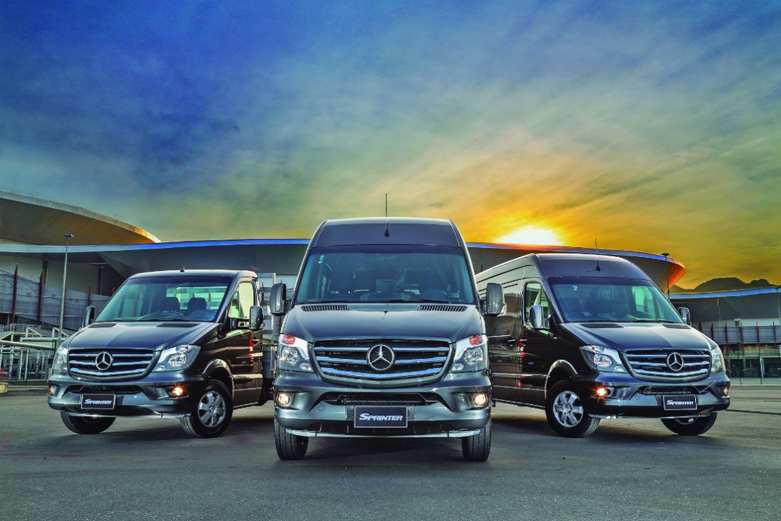 Sprinter ganha edição limitada pra comemorar 20 anos de Brasil