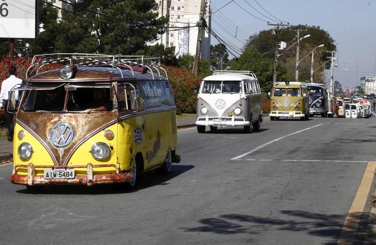 Dia Nacional da Kombi será comemorada com carreata em Curitiba