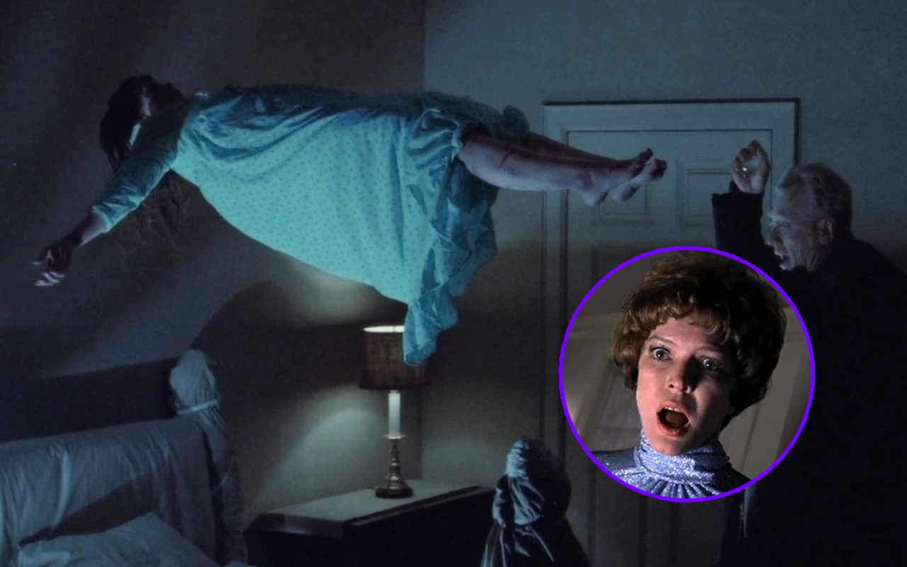 O Flash Do Rosto Do Exorcista Máscara De Sorriso Exorcista De