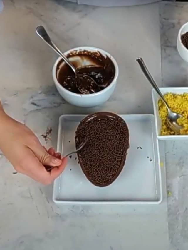 Como fazer Ovo de Páscoa de Colher